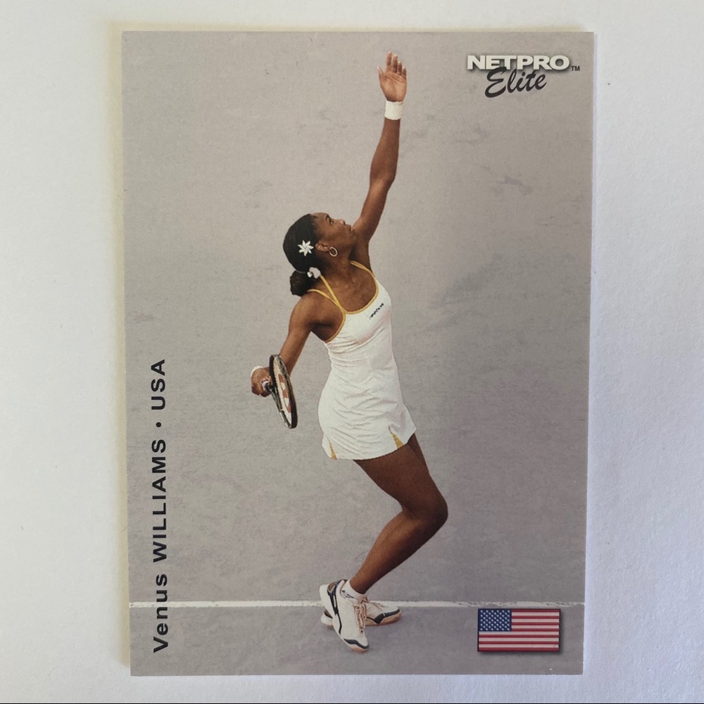 New Venus Williams Elite Rookie Card. - Gem